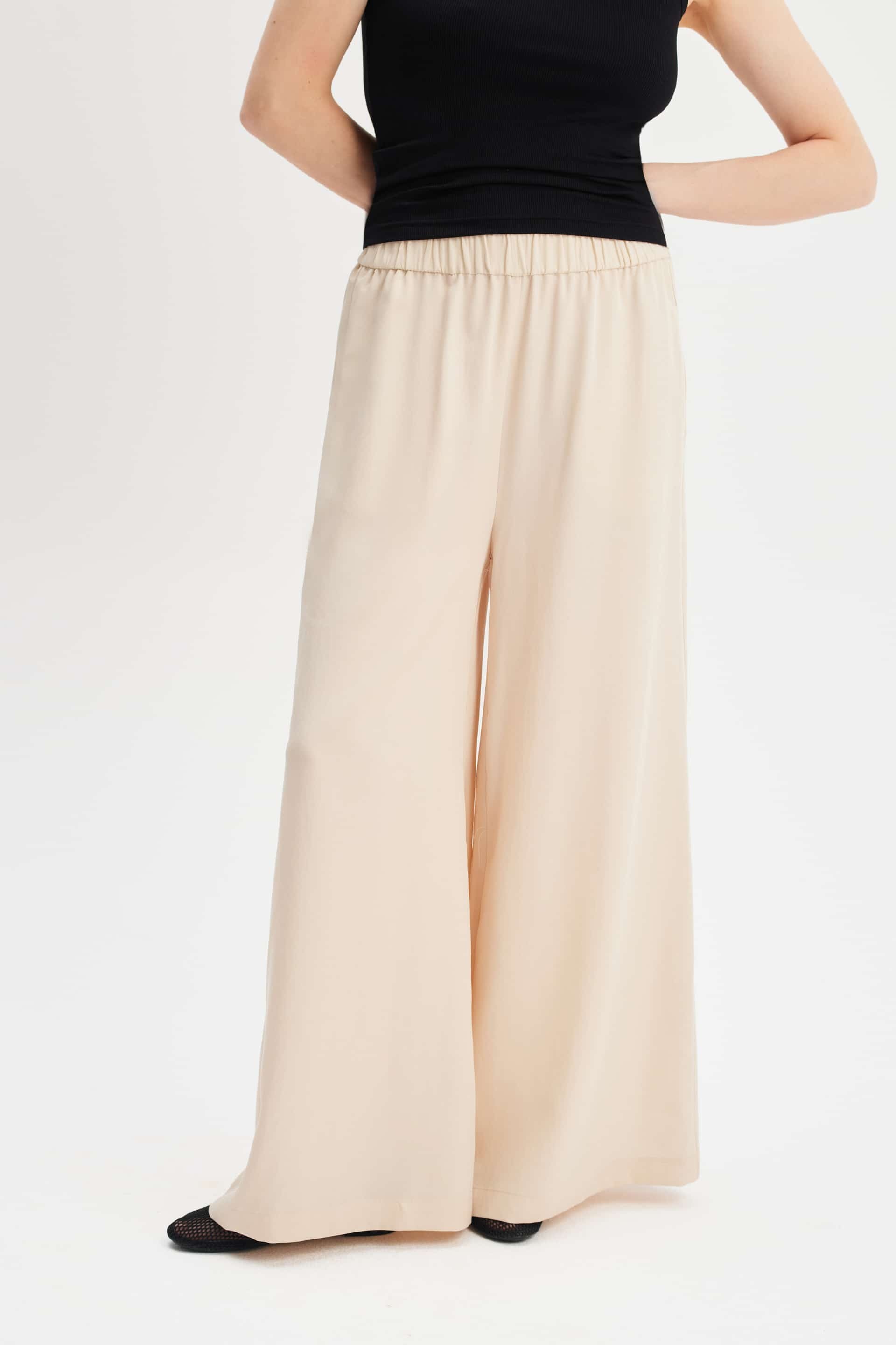 Spodnie oversize damskie COLE SAND | sklep NAREE